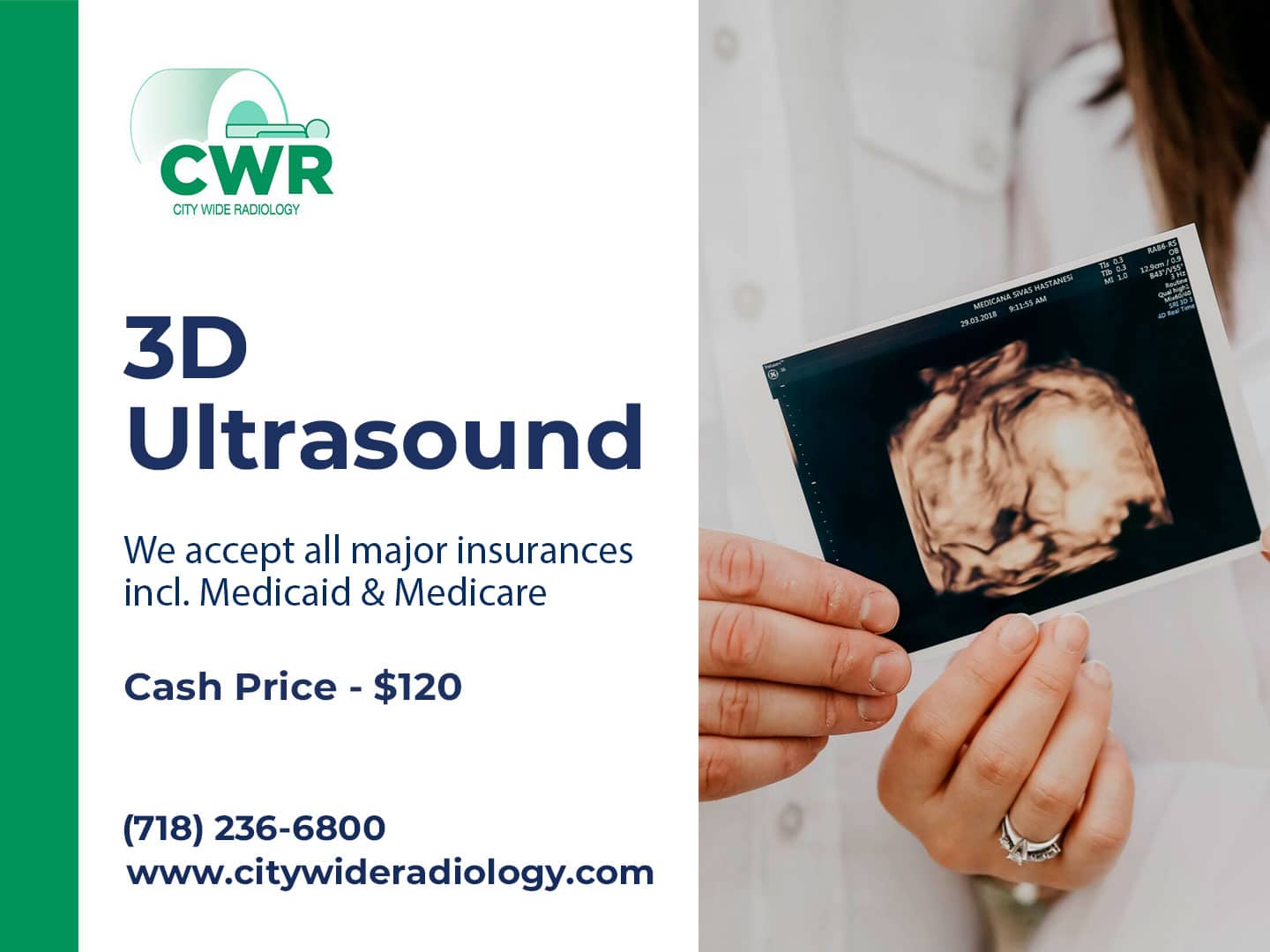 Advanced 3D Ultrasound Services in Brooklyn, NY | City Wide Radiology